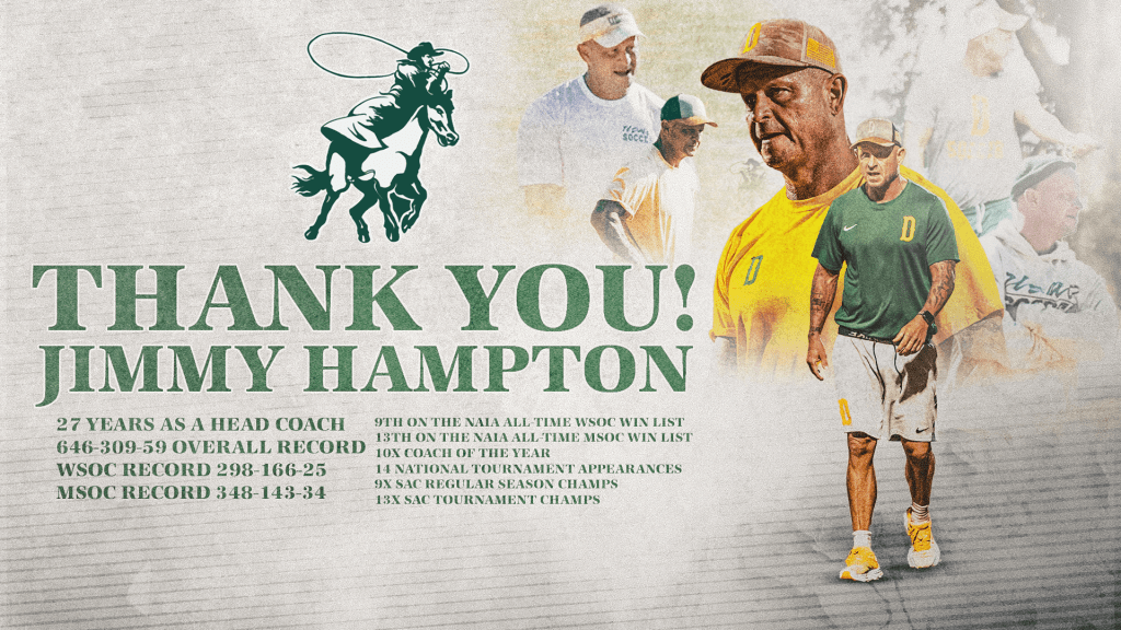 Hampton Retires from USAO Soccer after 27 Years and 646 Wins - Victory Sports Network